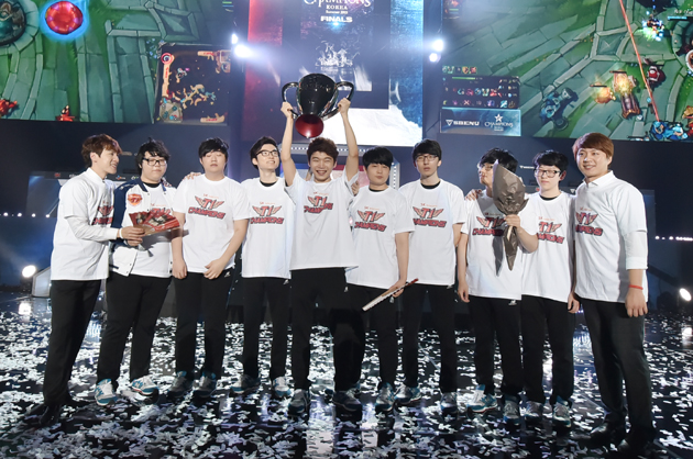 ‘페이커 적수없다’ SKT T1, 롤챔스 서머 2015 우승