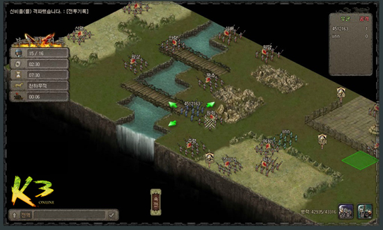 NO1 웹게임 'K3온라인', 공개 서비스 일정 발표