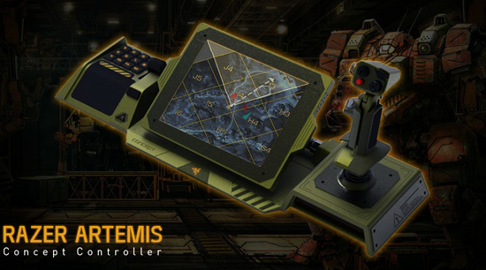 레이저, ‘레이저 아트미스’ 컨트롤러 컨셉 디자인 공개