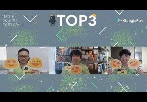 구글플레이 인디게임 페스티벌, 톱3에 팀 타파스・문틈・LEME 선정
